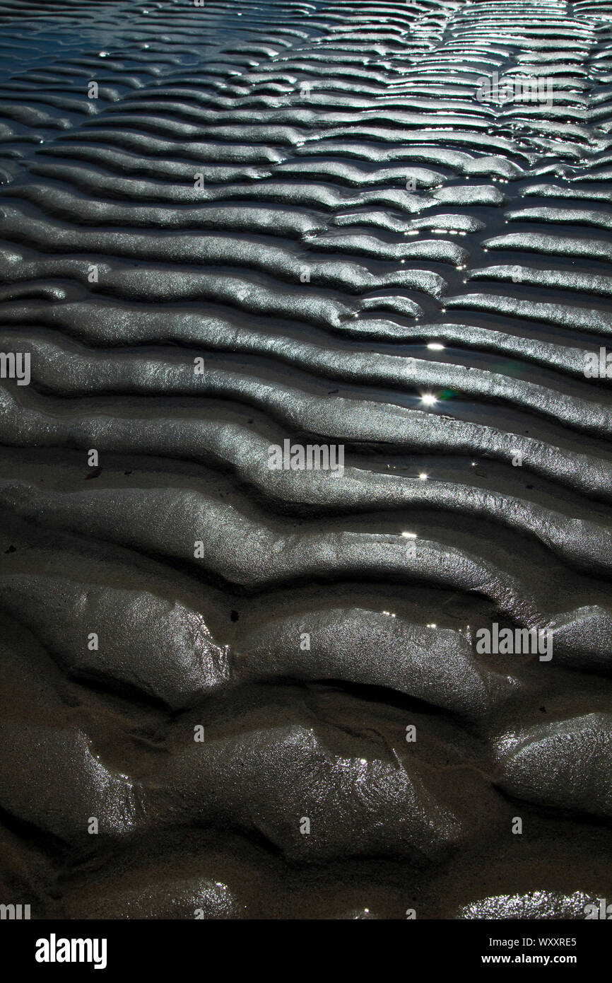Tidal Patterns (Diseños de marea) Tràigh Uuige - Androil Beach. Lewis ...