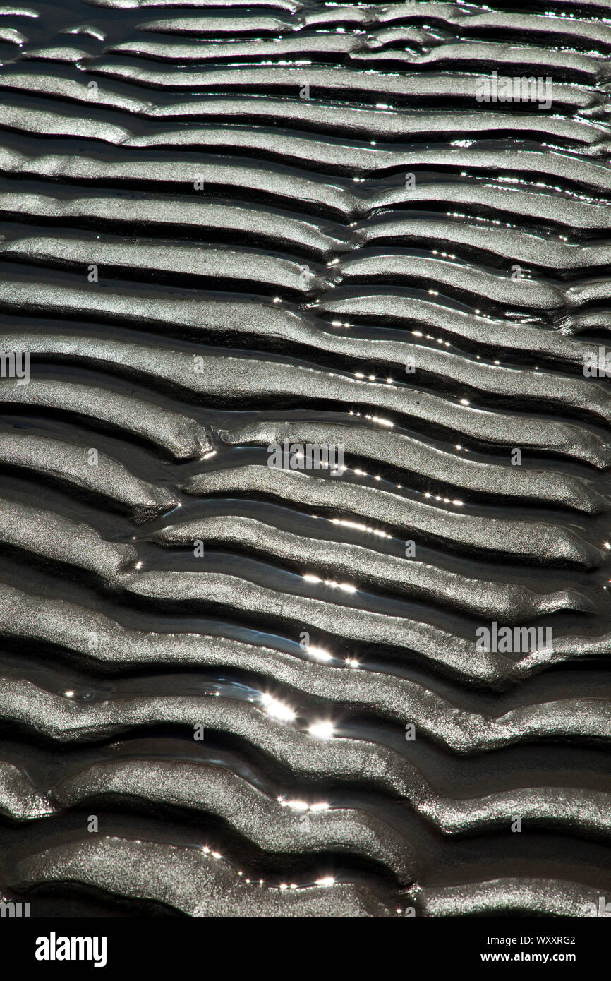 Tidal Patterns (Diseños de marea) Tràigh Uuige - Androil Beach. Lewis ...