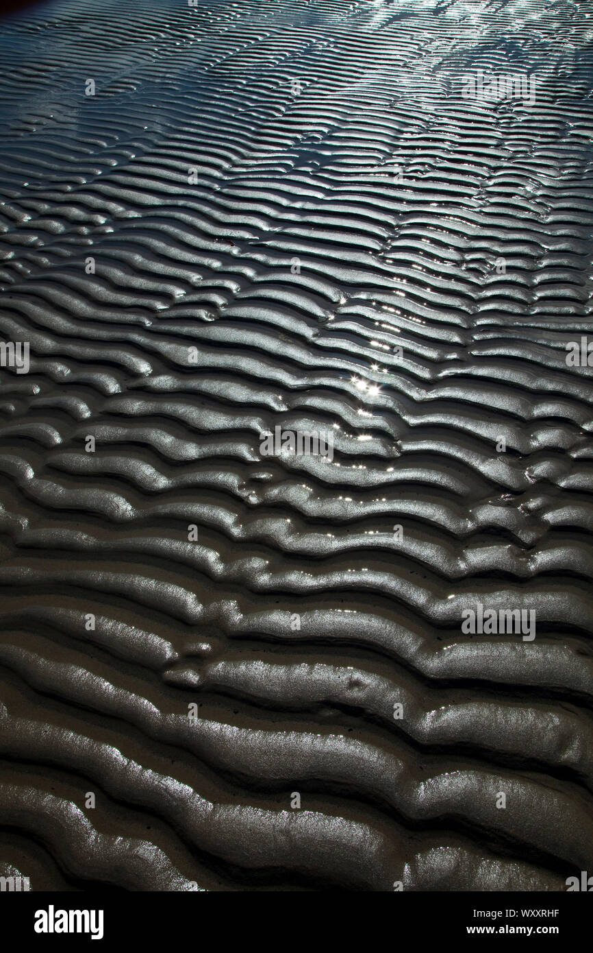 Tidal Patterns (Diseños de marea) Tràigh Uuige - Androil Beach. Lewis ...