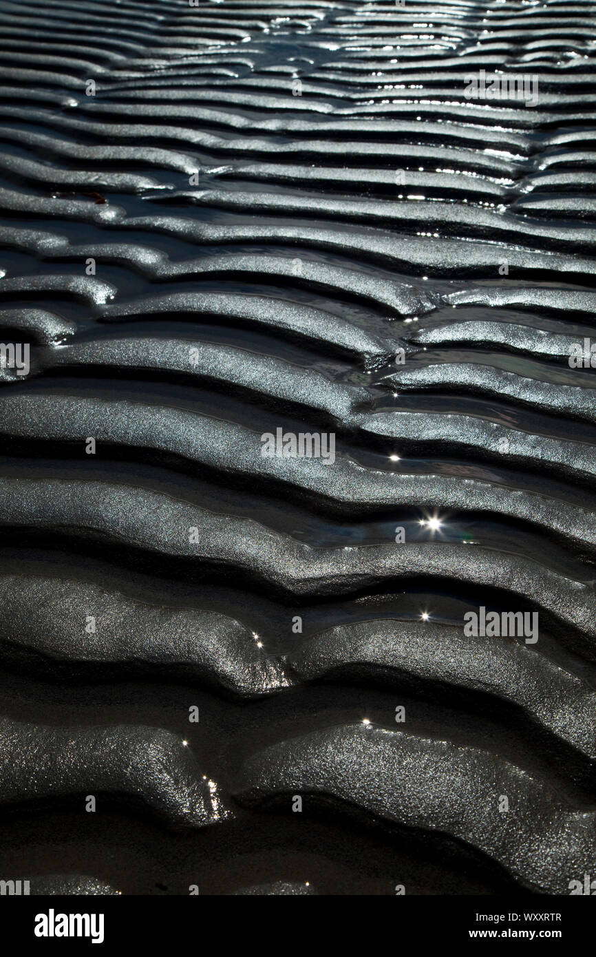 Tidal Patterns (Diseños de marea) Tràigh Uuige - Androil Beach. Lewis ...