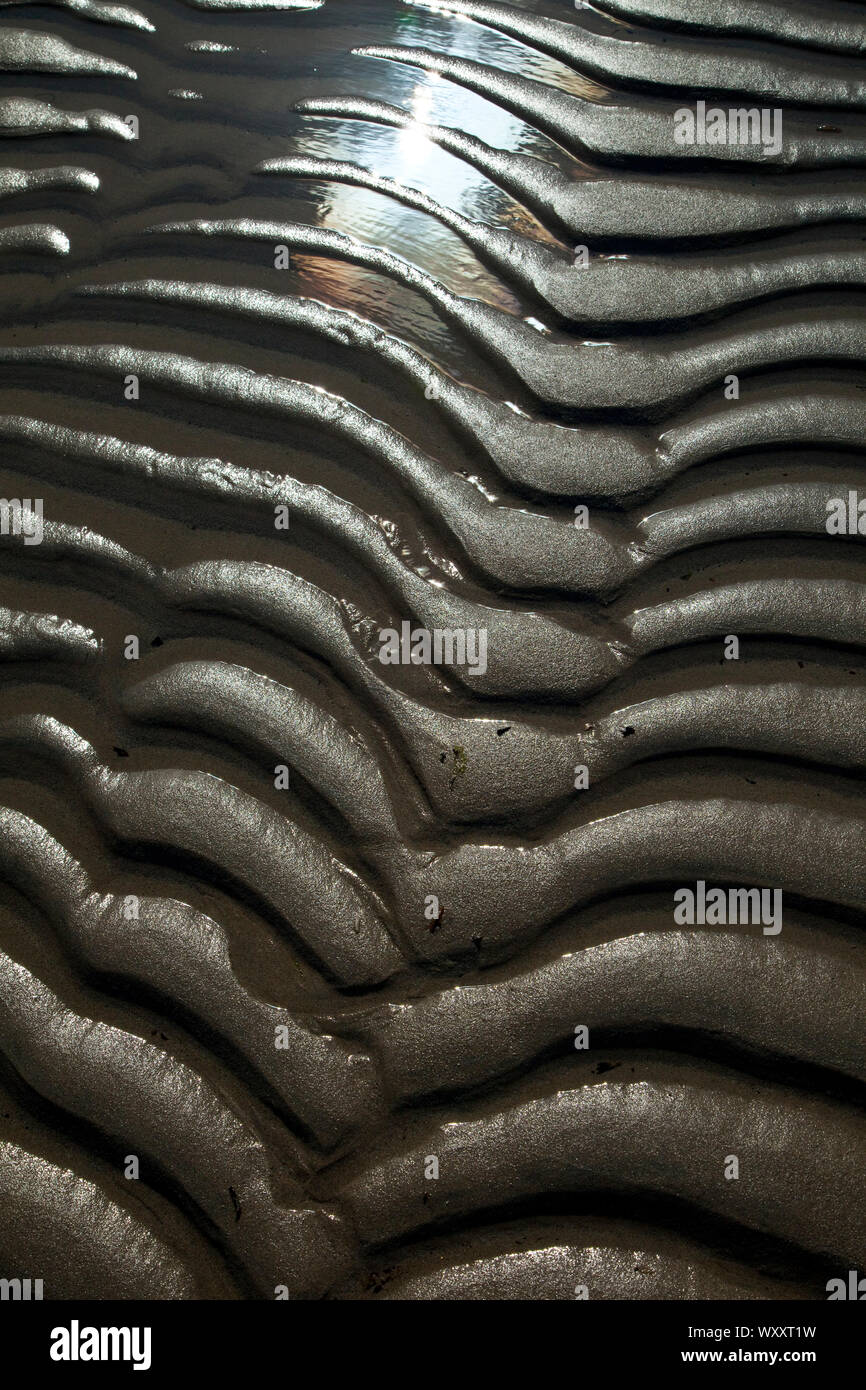 Tidal Patterns (Diseños de marea) Tràigh Uuige - Androil Beach. Lewis ...