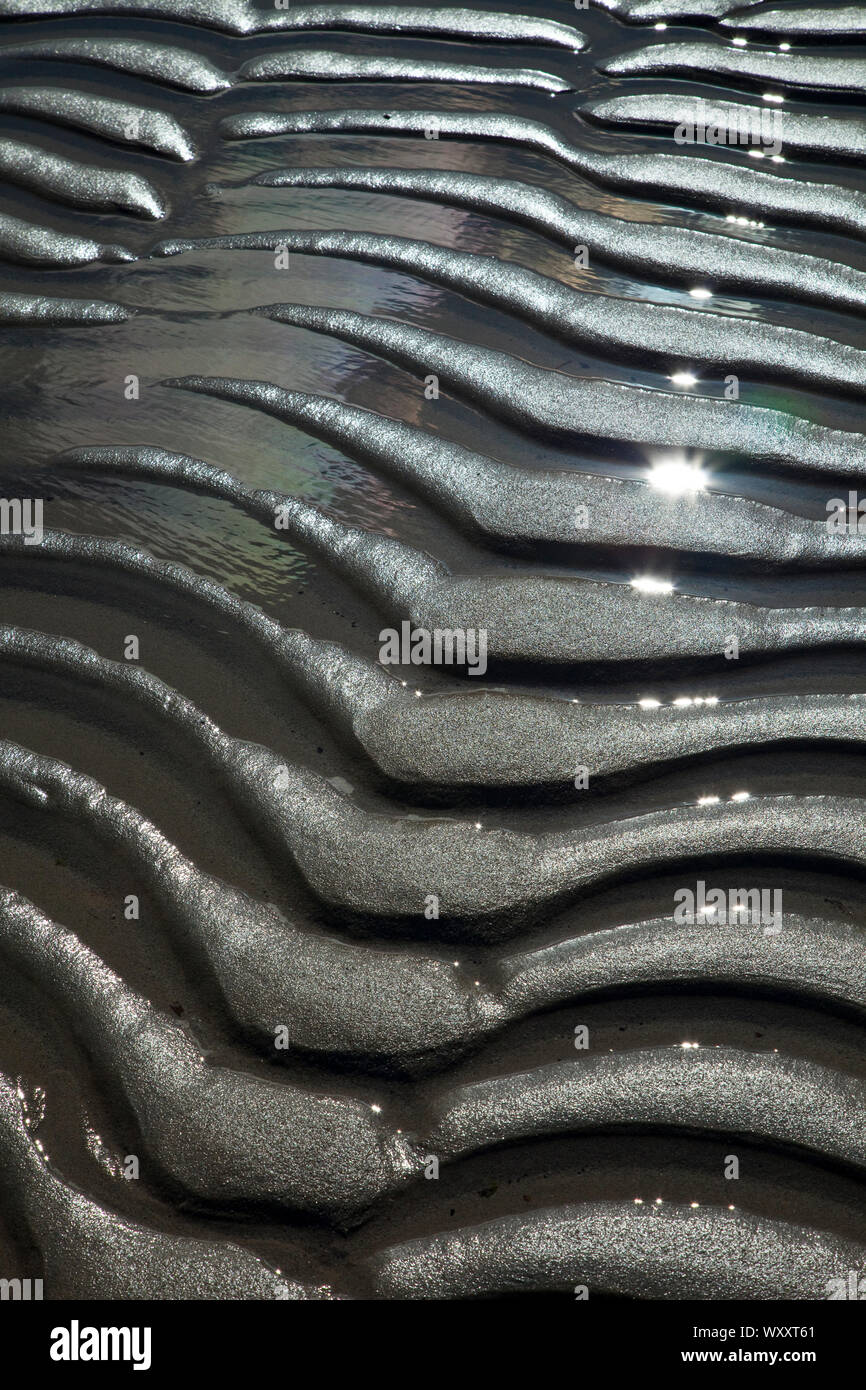 Tidal Patterns (Diseños de marea) Tràigh Uuige - Androil Beach. Lewis ...