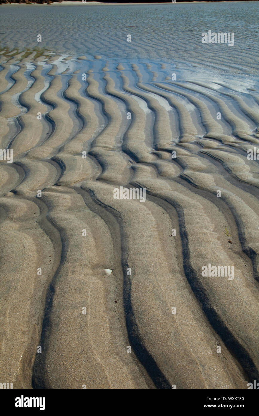 Tidal Patterns (Diseños de marea) Tràigh Uuige - Androil Beach. Lewis ...