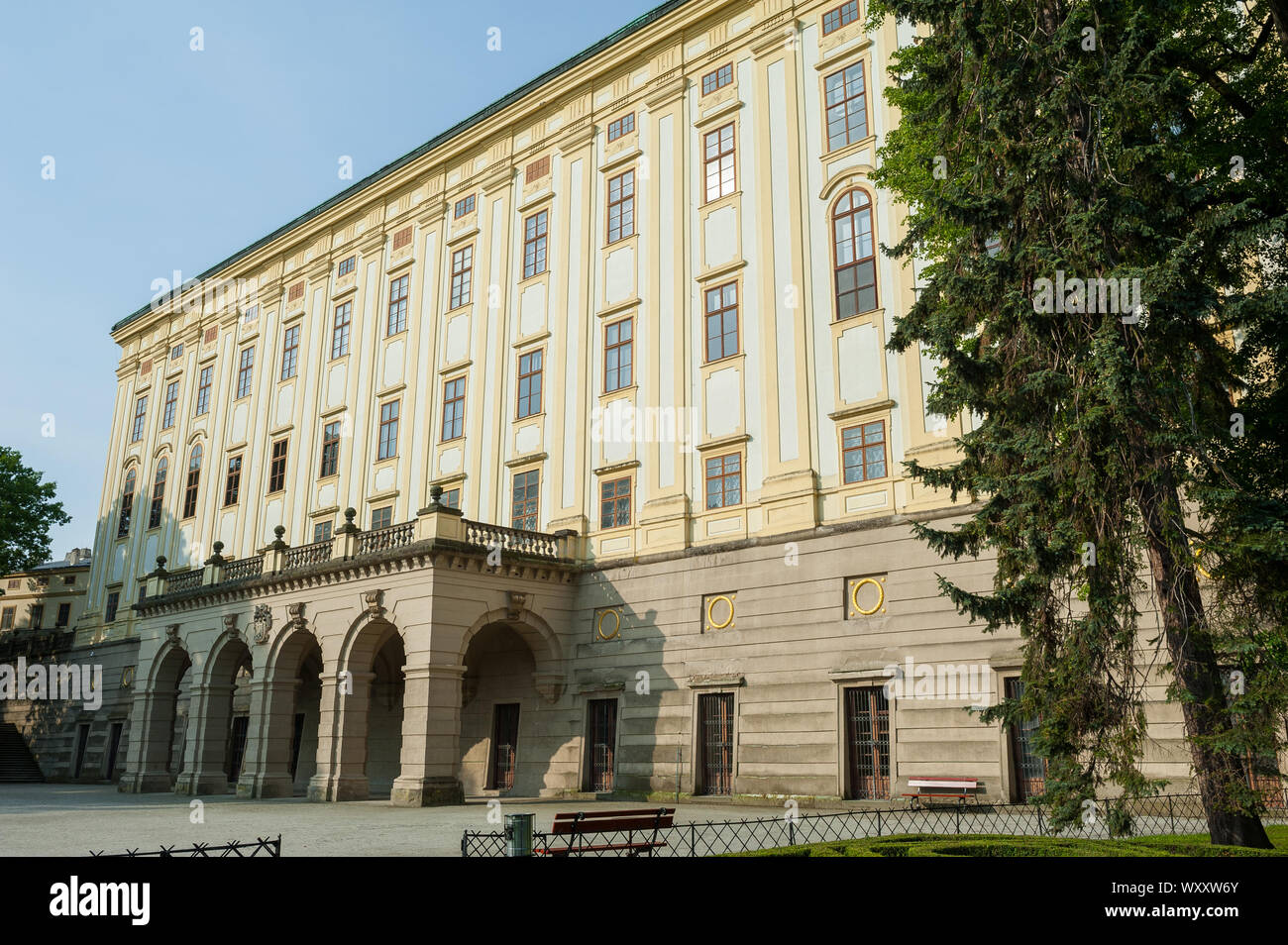 Kroměříž Castle, Zlin Region, Czech Republic Stock Photo - Alamy