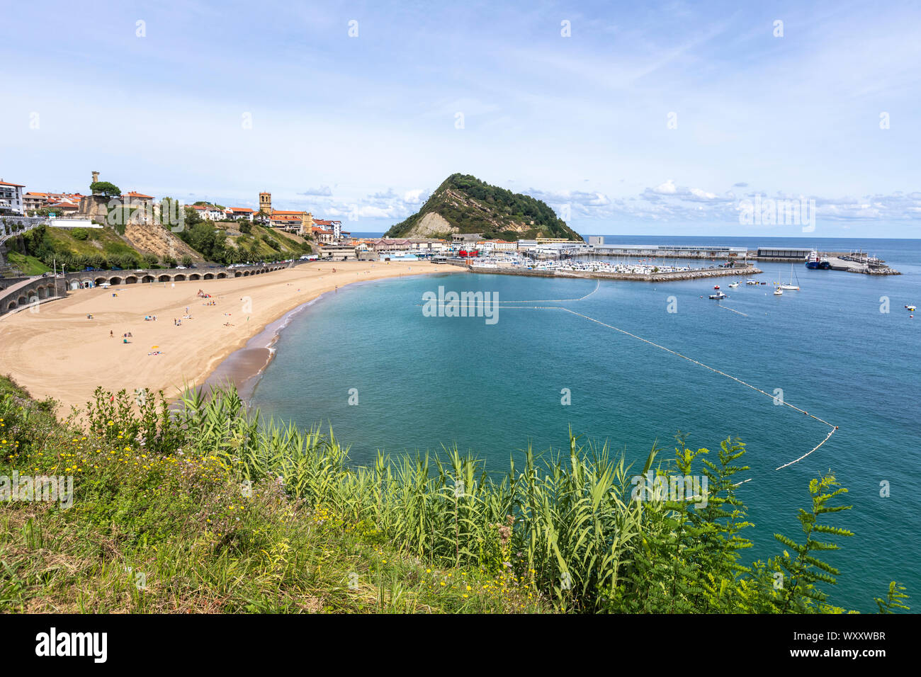 Playa de malkorbe hondartza hi-res stock photography and images - Alamy