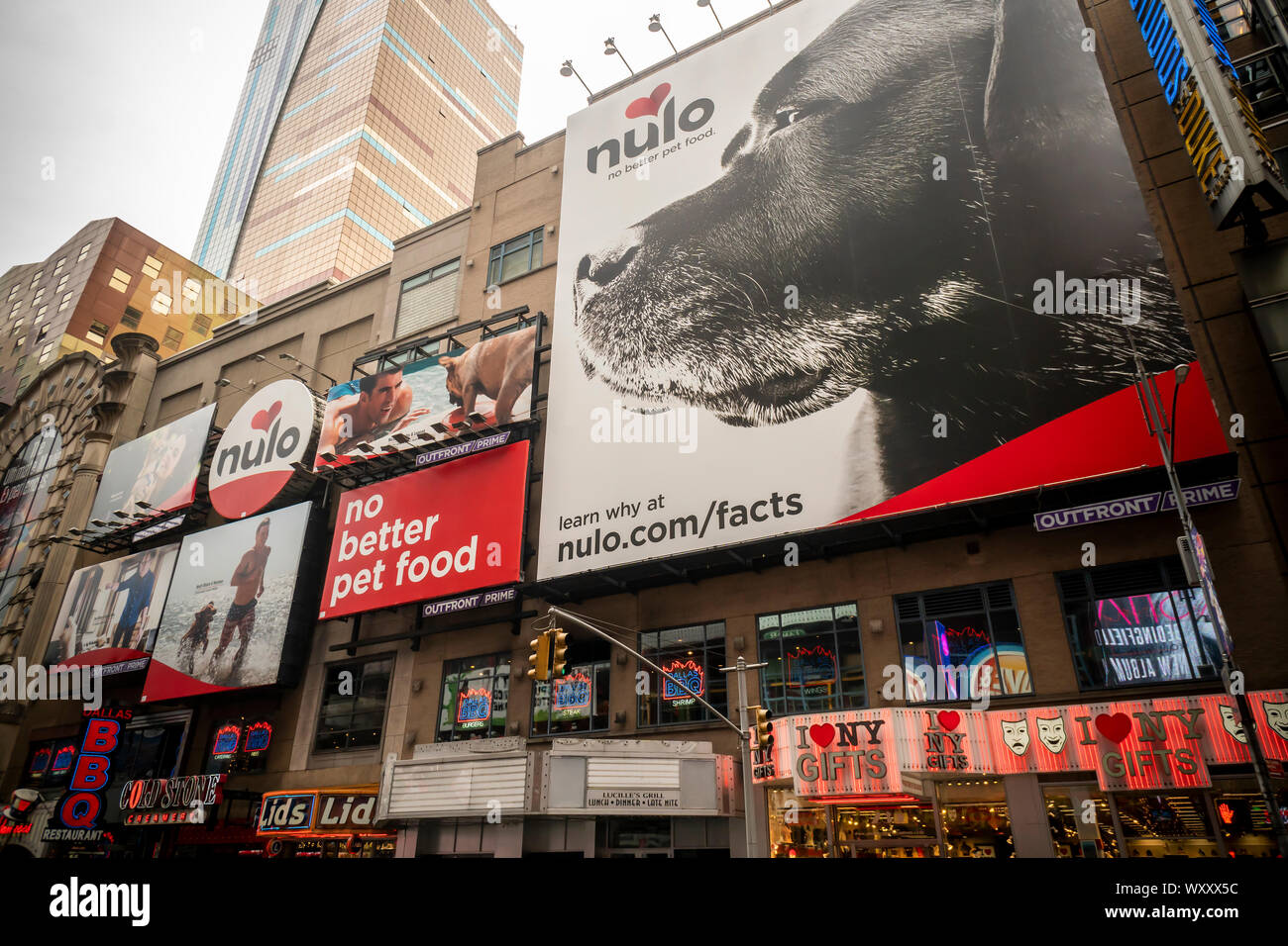 Advertising for Nulo brand pet food on Thursday, September 12, 2019 ...