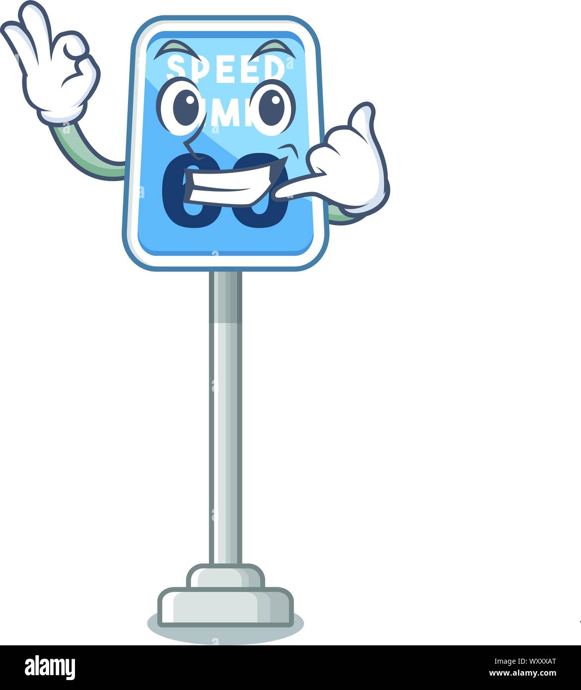 Call me speed limit cartoon toys on table Stock Vector Image & Art - Alamy