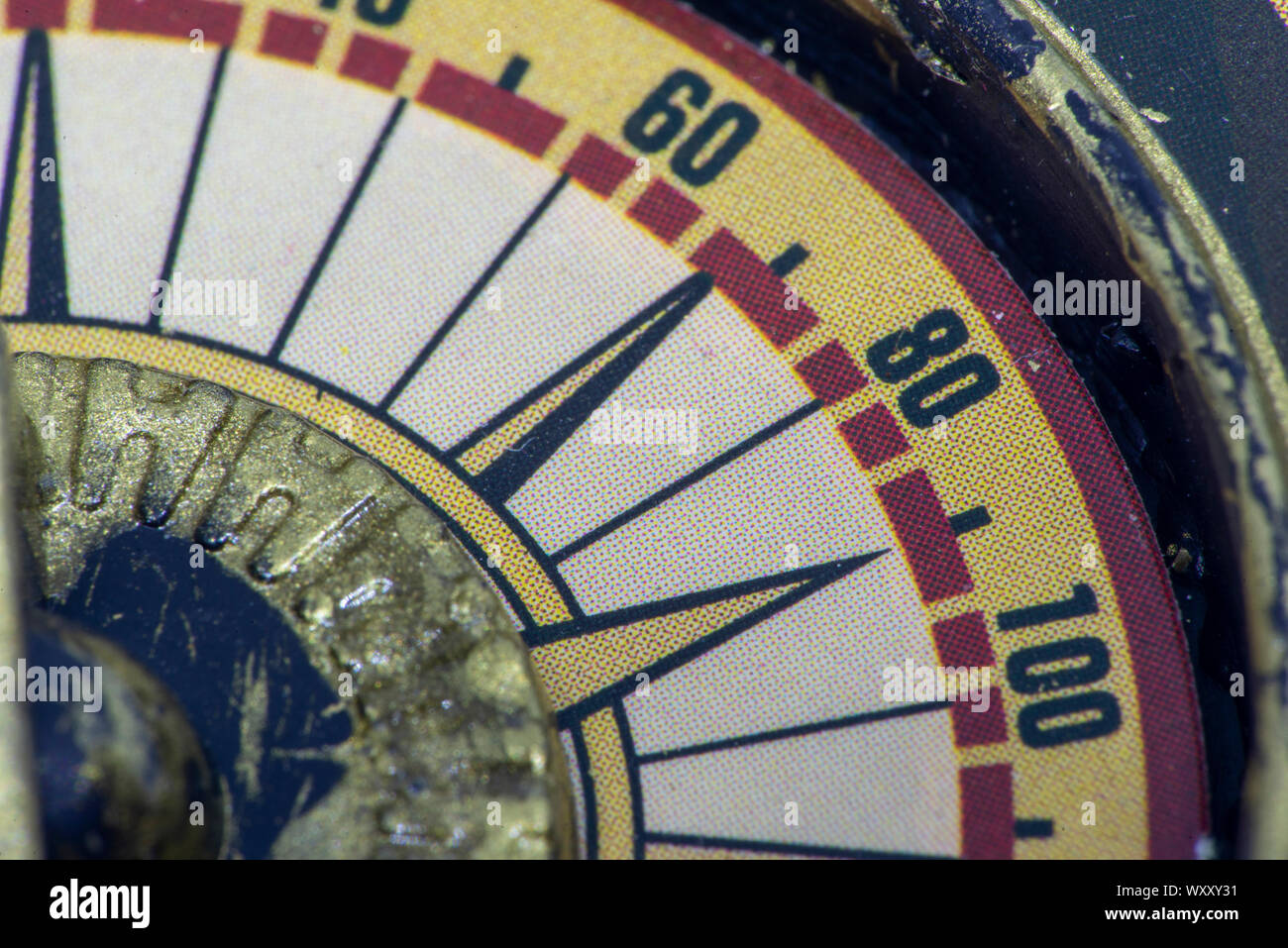 Old fashioned navigational compass hi-res stock photography and images ...