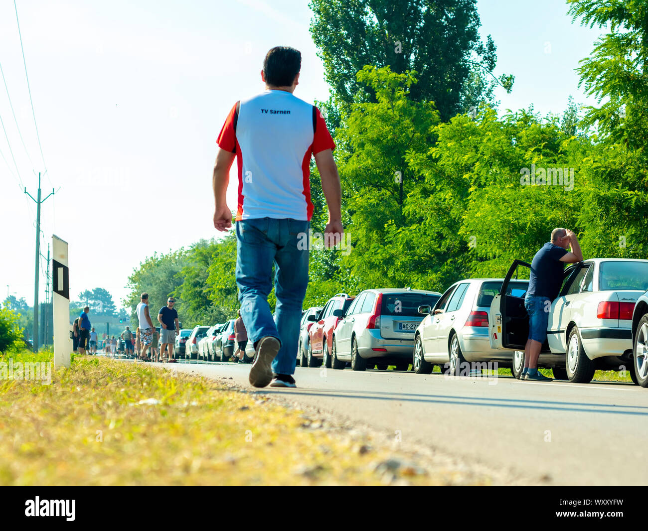 Hungarian border fence hi-res stock photography and images - Alamy