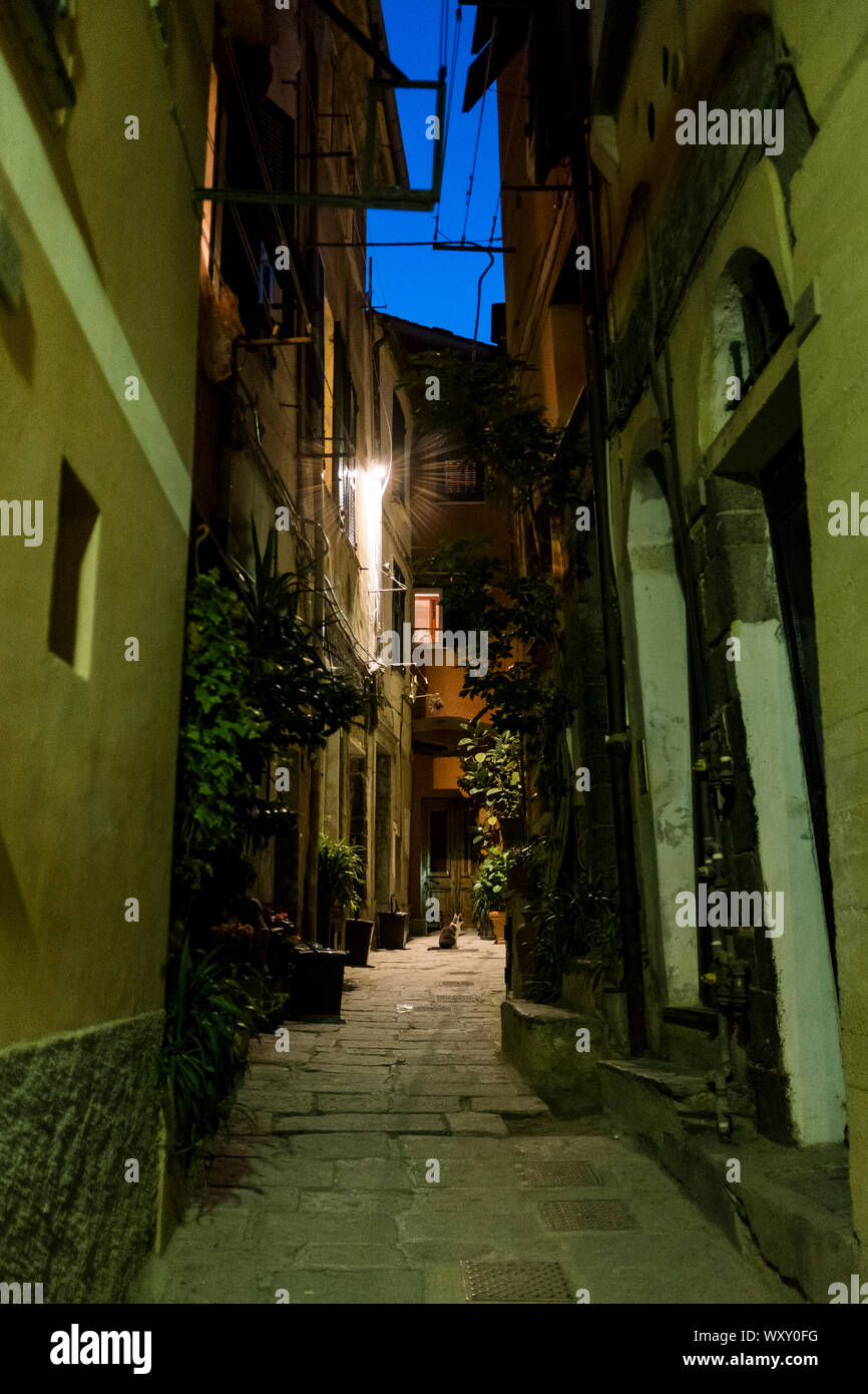 Italian Riviera Night High Resolution Stock Photography and Images - Alamy