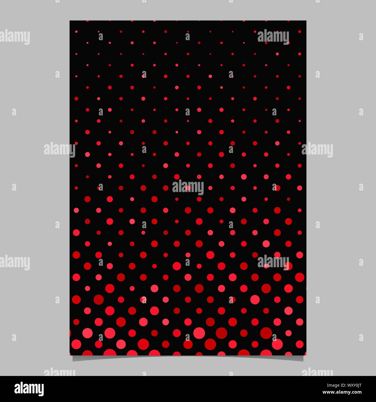 Abstract geometric dot pattern background poster template - vector graphic Stock Vector Image ...