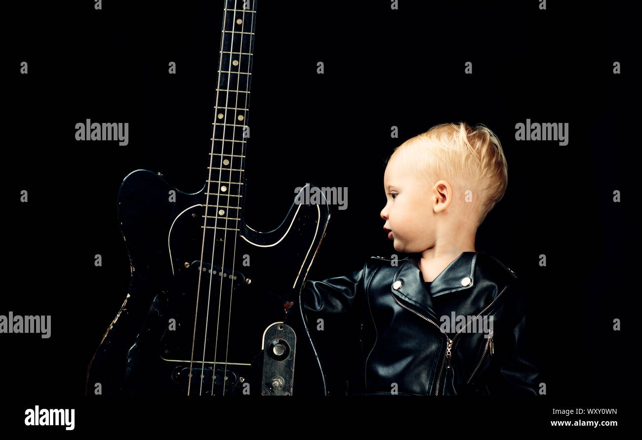 Child punk rock band hi-res stock photography and images - Alamy