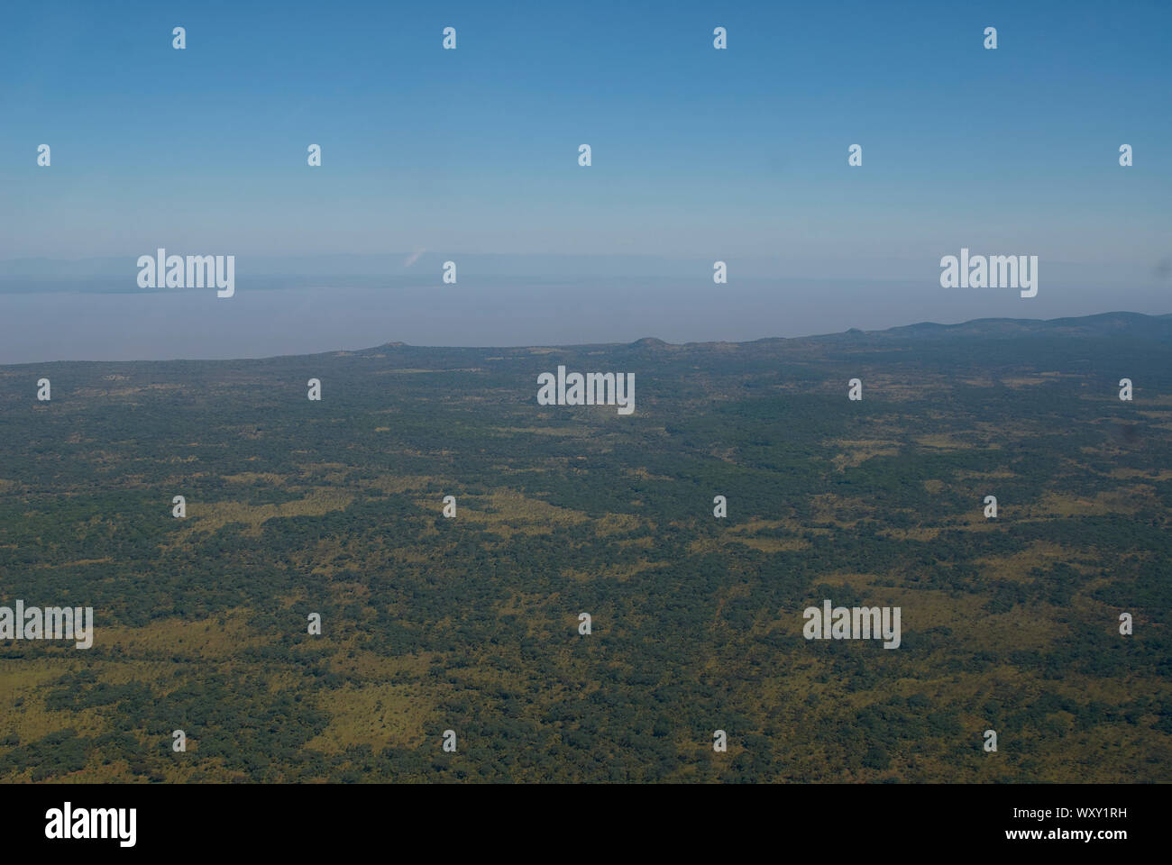 Aerial view of Udinde area at Lake Rukwa Stock Photo - Alamy