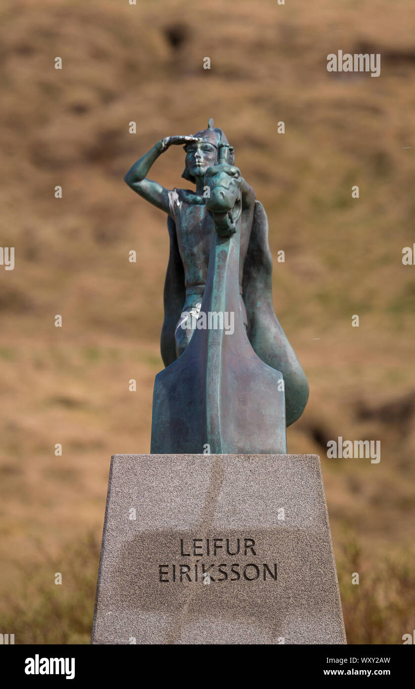 Eric the red statue hi-res stock photography and images - Alamy