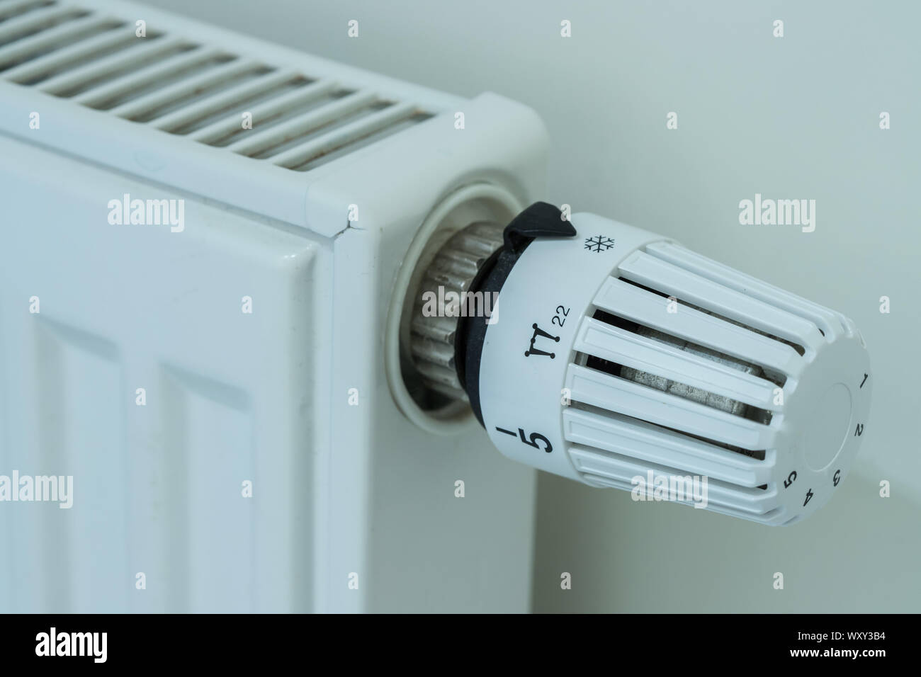 Close up picture of a heat regulator Stock Photo - Alamy