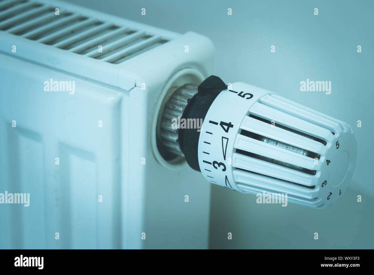 Close up picture of a heat regulator Stock Photo - Alamy