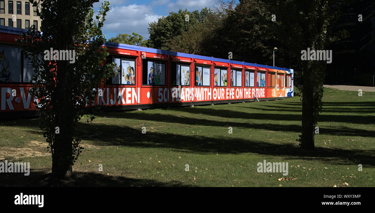 Brussels Belgium september 12 2019 container buildings at VUB Stock ...