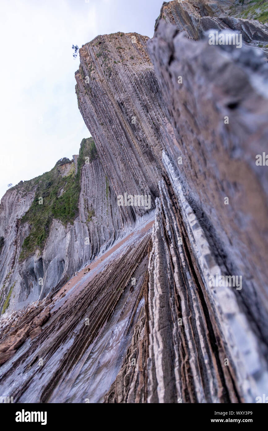 A sequence of sedimentary rock layers hi-res stock photography and ...
