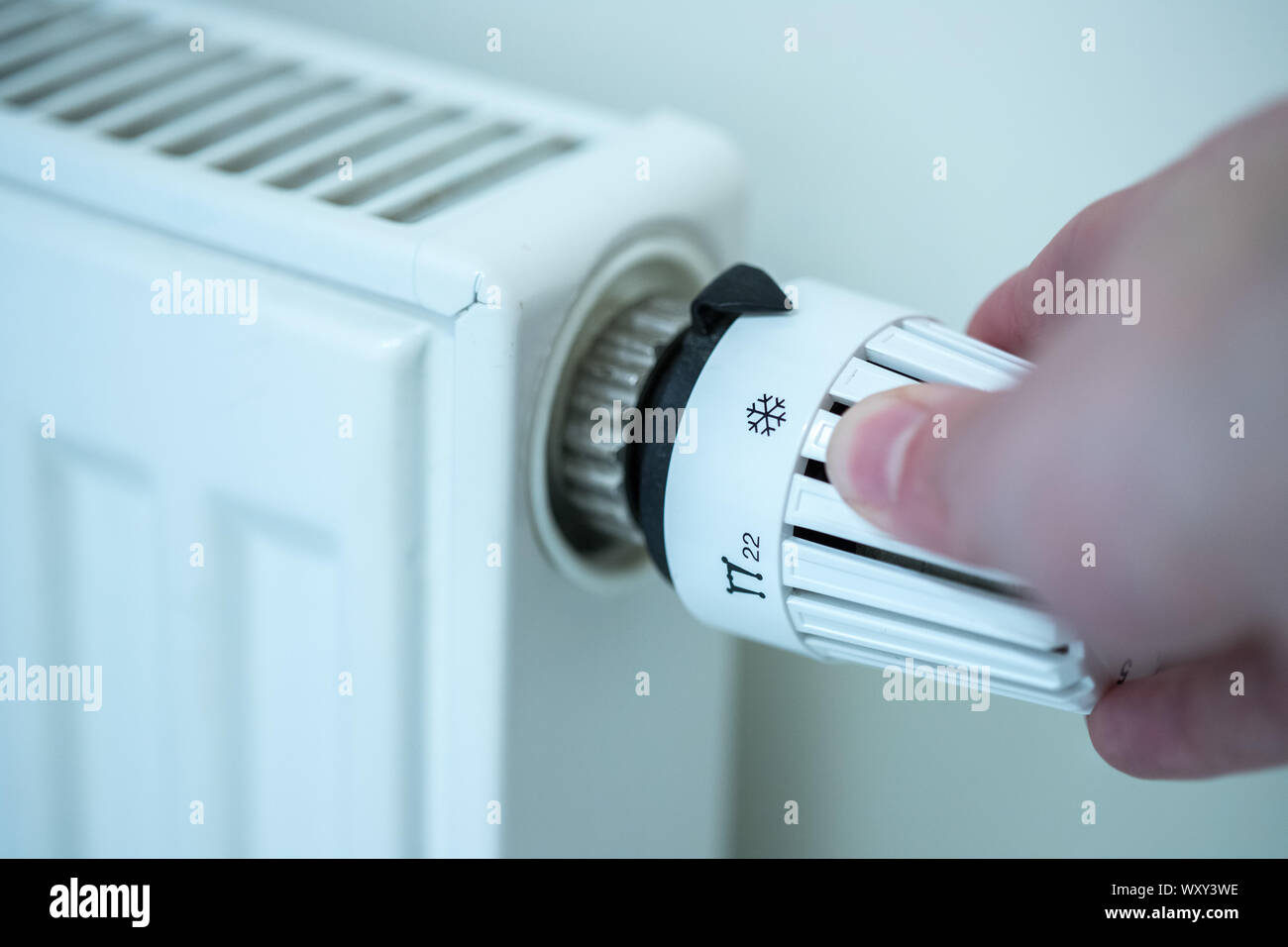 Close up picture of a heat regulator Stock Photo - Alamy