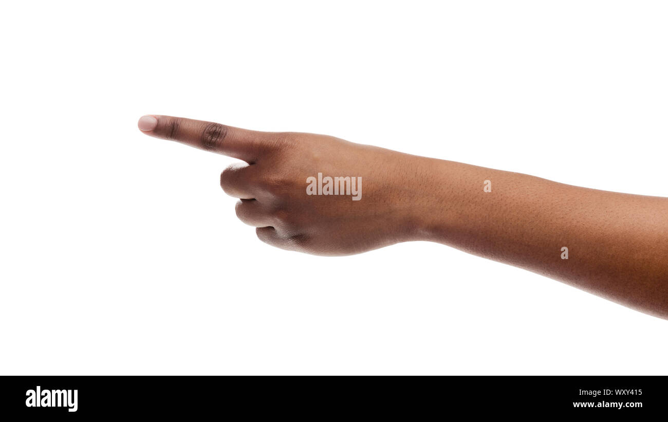 Woman number 1 hand gesture hi-res stock photography and images - Alamy