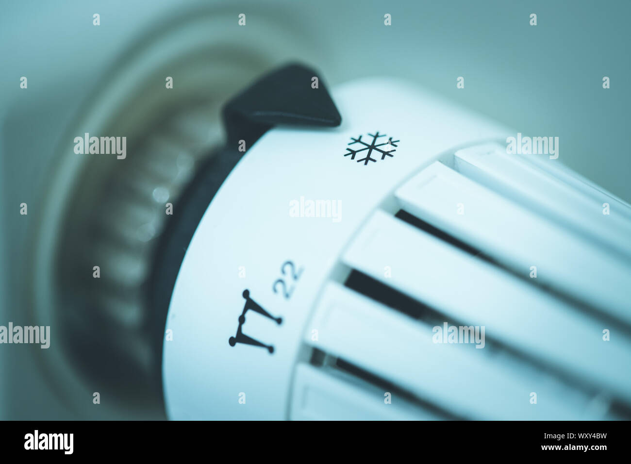 Close up picture of a heat regulator Stock Photo - Alamy