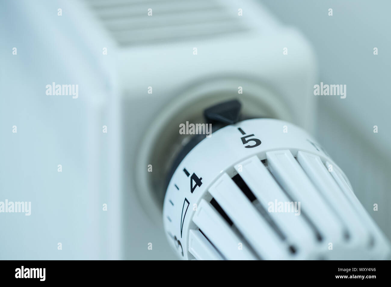 Close up picture of a heat regulator Stock Photo - Alamy