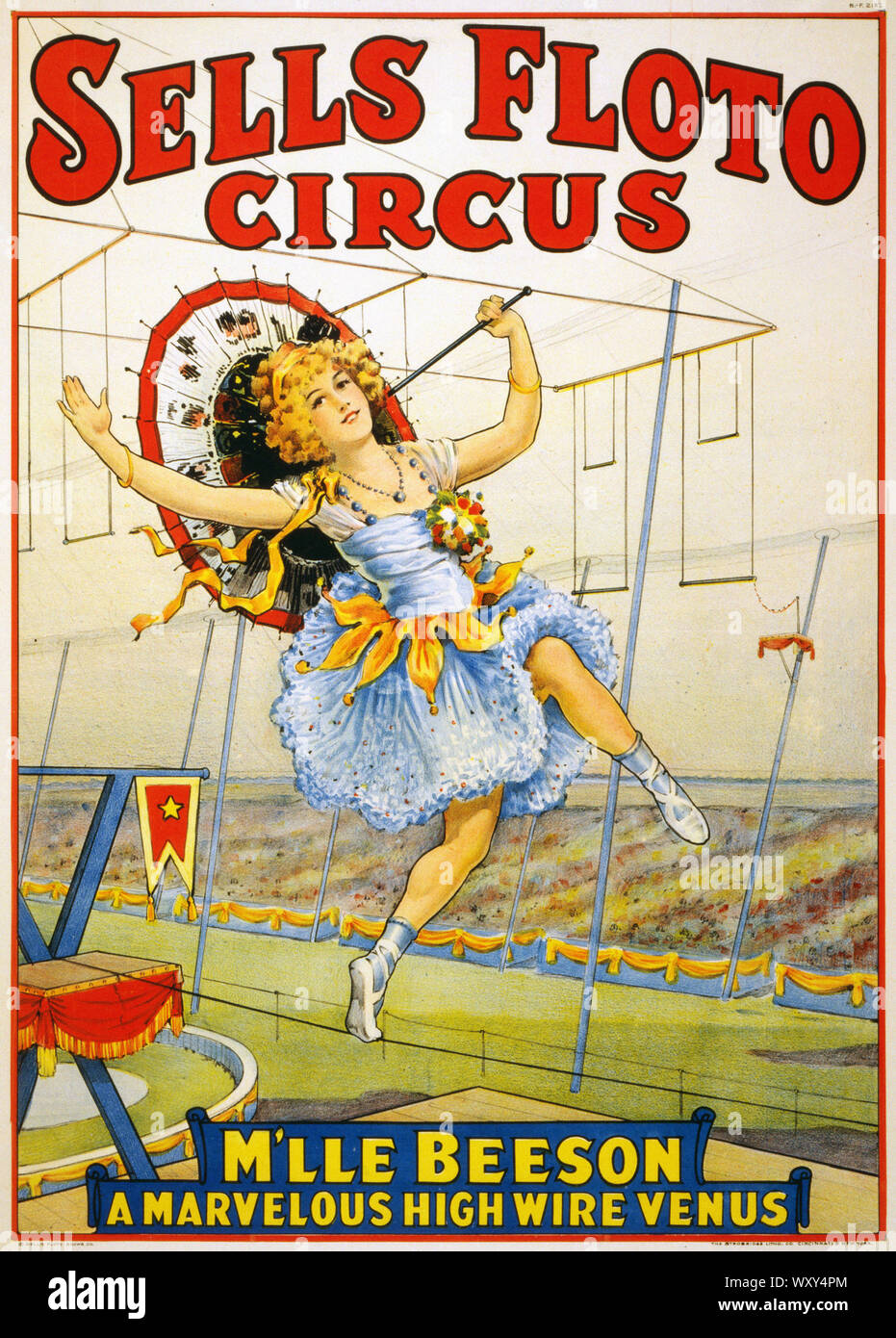 Victorian Circus Poster