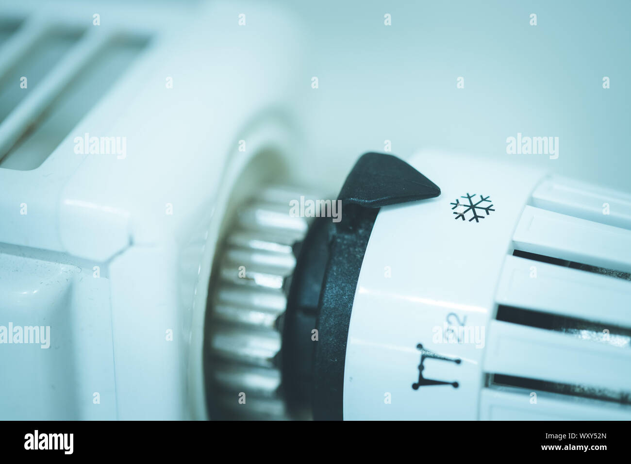 Close up picture of a heat regulator Stock Photo - Alamy