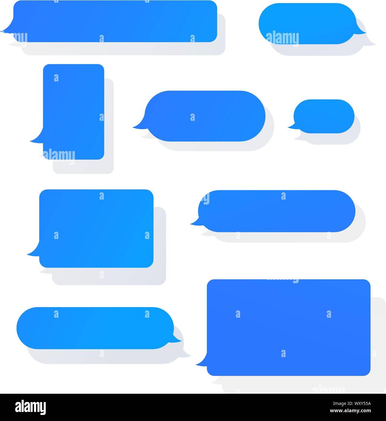 Technology keyboard messages Stock Vector Images - Alamy