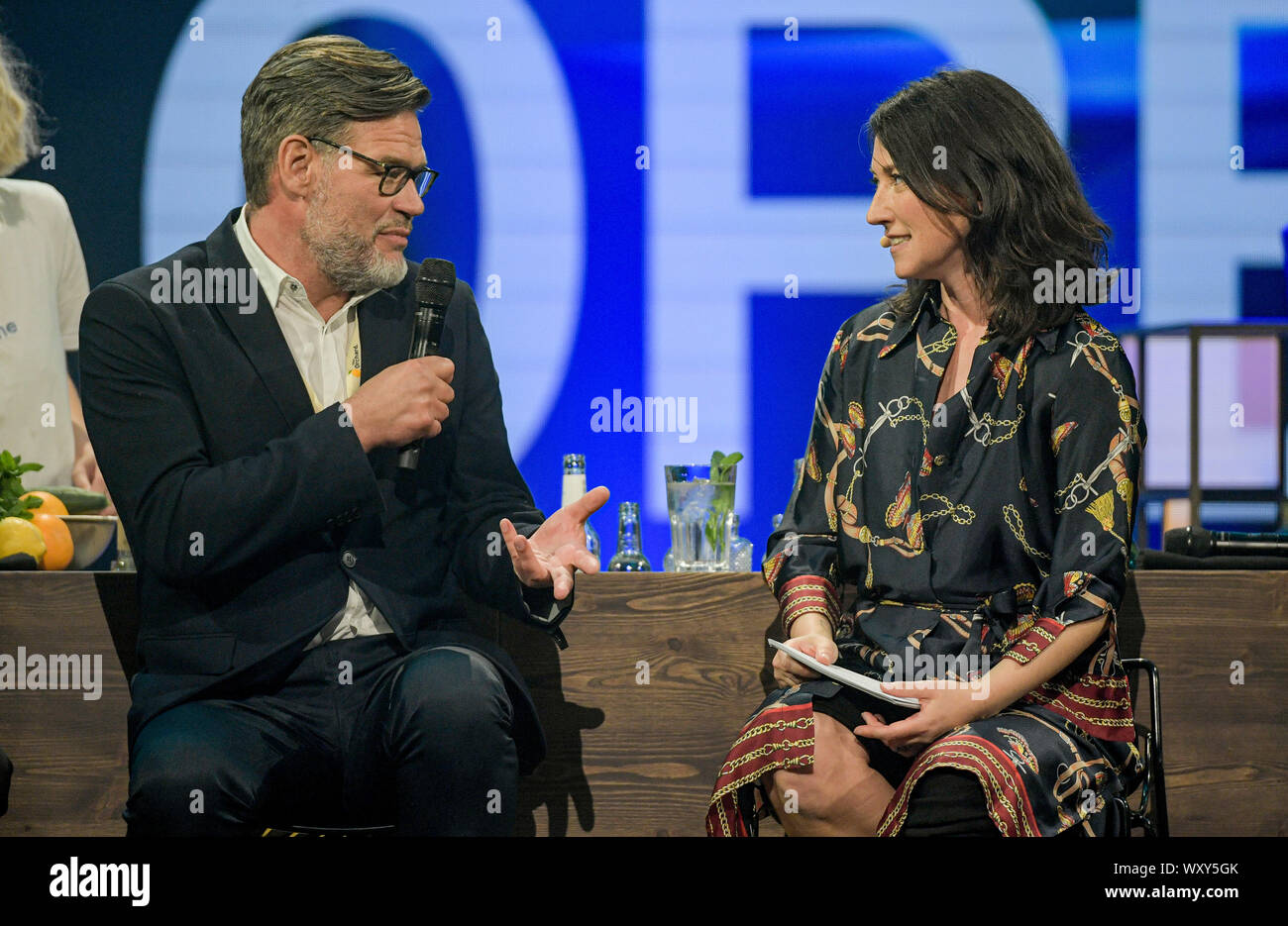 Hamburg, Germany. 18th Sep, 2019. Alexander Schulz, founder and ...