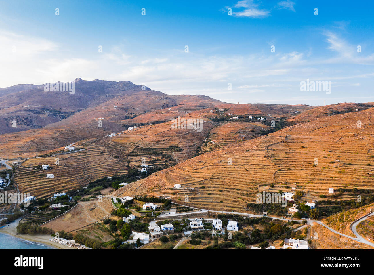 Tinos Greece Aerial High Resolution Stock Photography and Images - Alamy