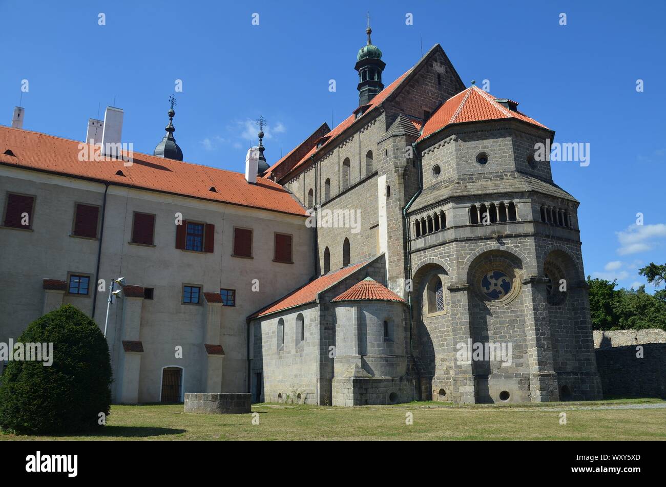Trebic in Czech Republik, UNESCO Weltkulturerbe: die aus der Romanik ...