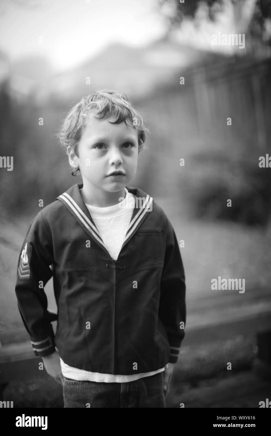 Portrait of a small boy Stock Photo - Alamy