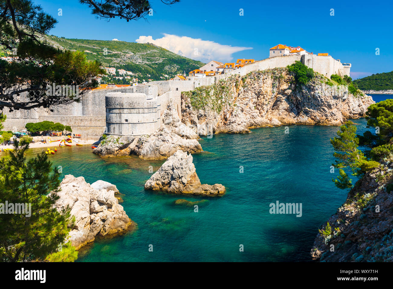 Dubrovnik the blackwater bay hi-res stock photography and images - Alamy