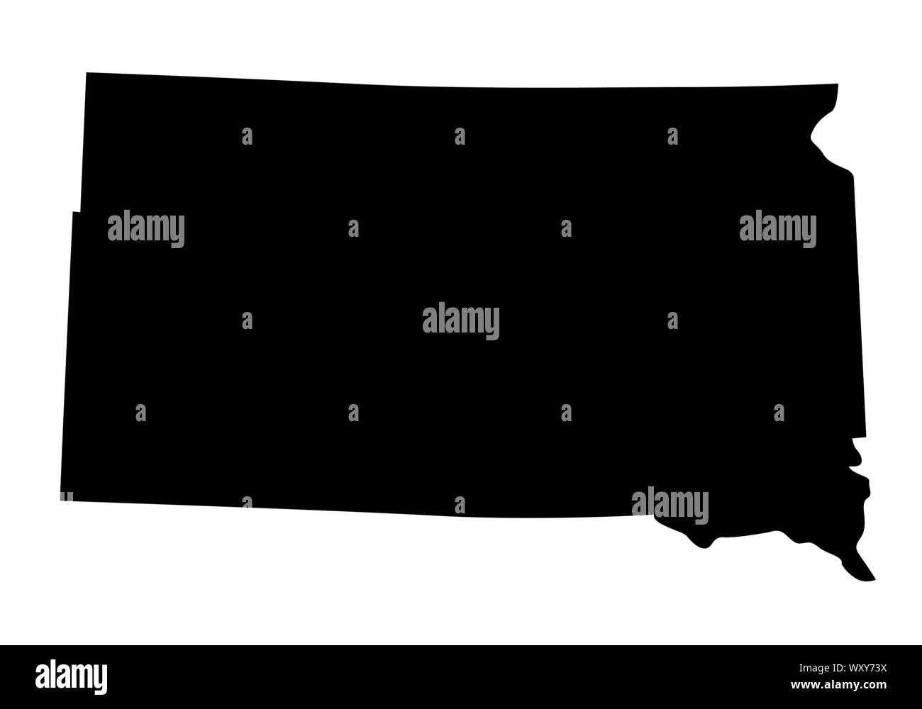 South dakota us usa Black and White Stock Photos & Images - Alamy