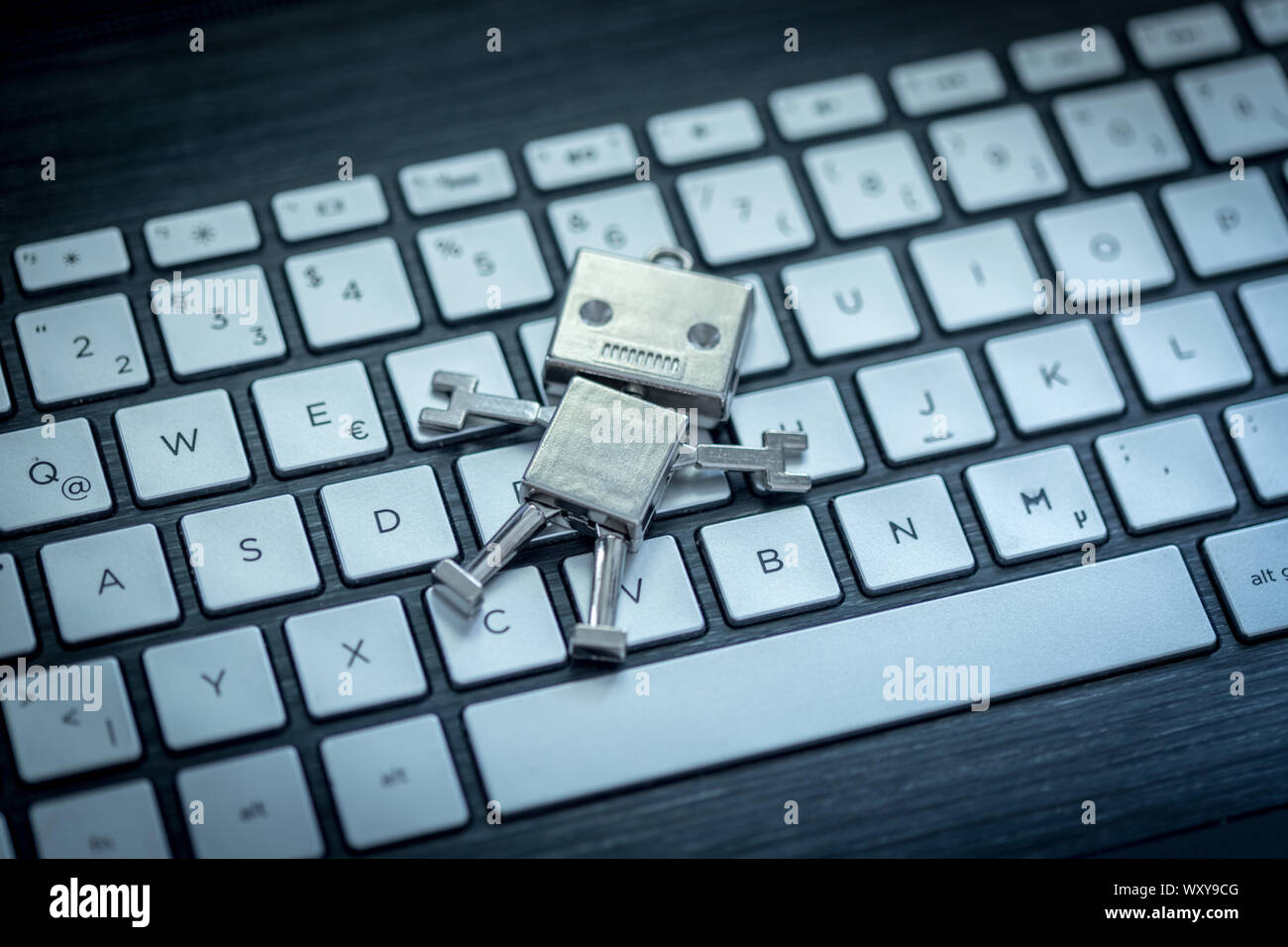 Nerd hacker computer keyboard on hi-res stock photography and images ...