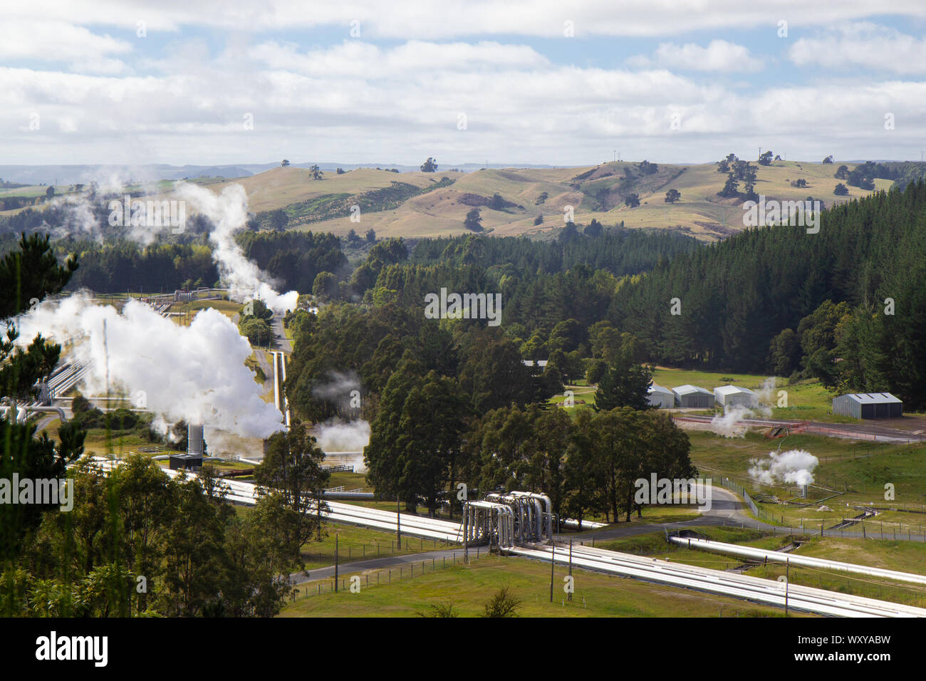 Wairakei valley hi-res stock photography and images - Alamy