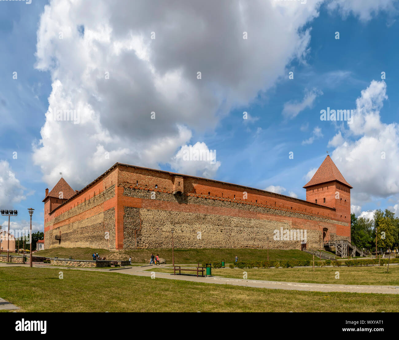 Lida castle, a castle in the Republic of Belarus in Lida, built in 1323 ...