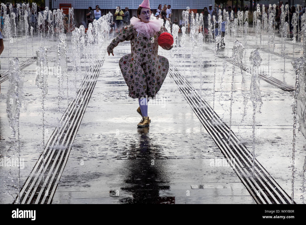 Wet day during carnival hi-res stock photography and images - Alamy