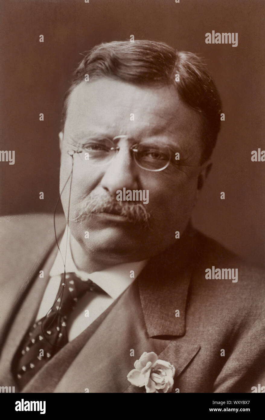 Theodore Roosevelt (1858-1919), 26th President of the United States ...