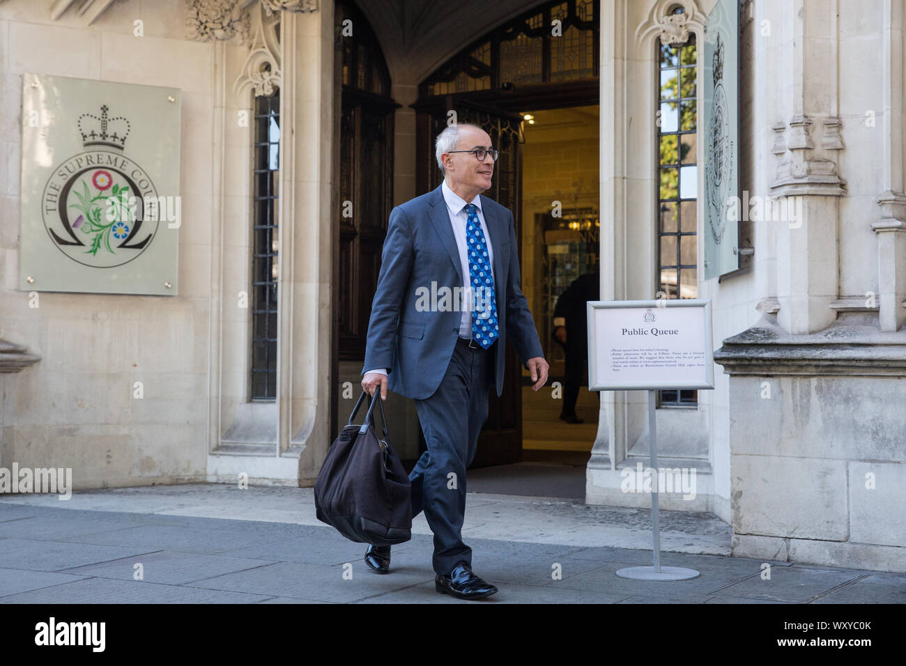 Lord pannick qc leaves the supreme court hi-res stock photography and ...