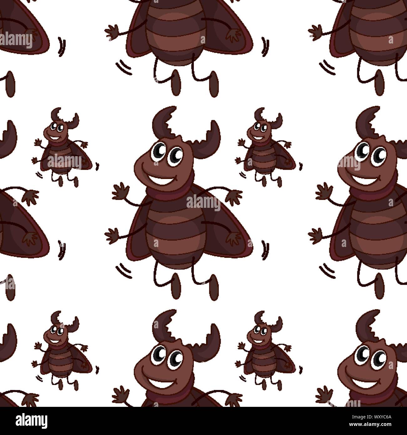 Picture beetles Stock Vector Images - Alamy