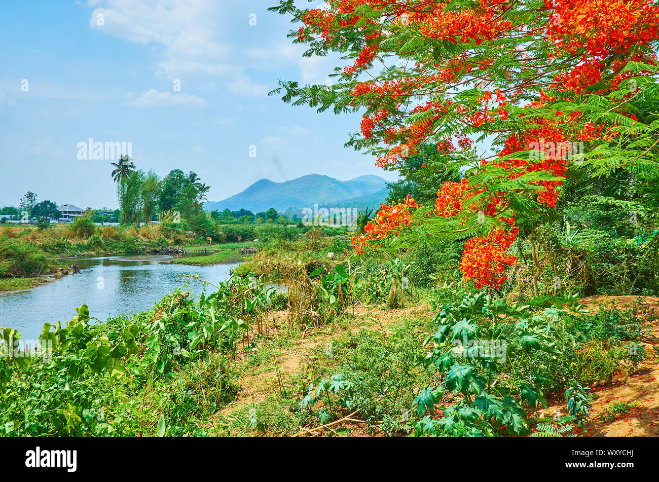 Walk along pai river hi-res stock photography and images - Alamy