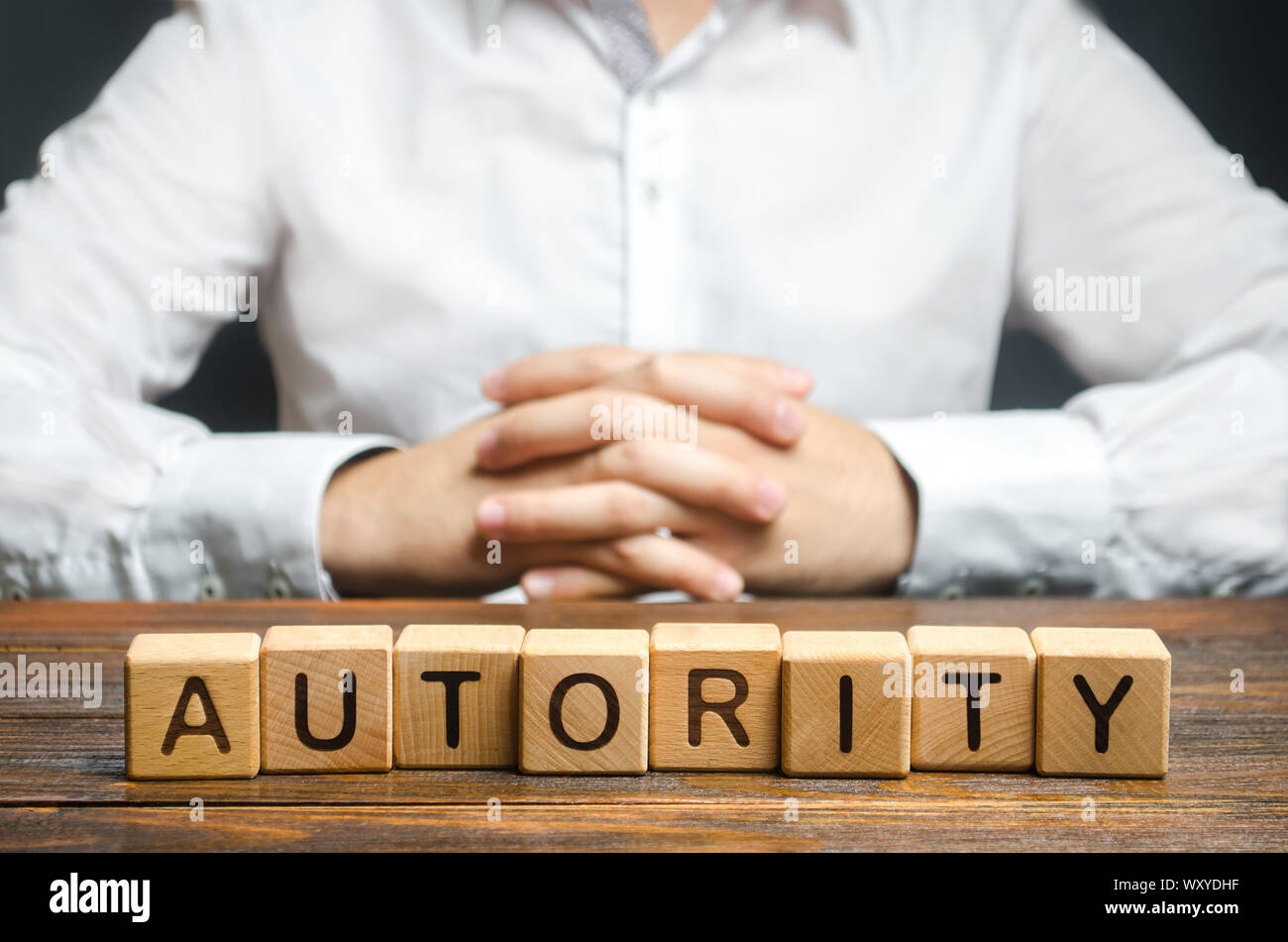 Person in authority hi-res stock photography and images - Alamy