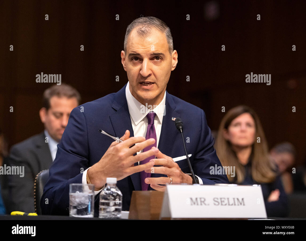 Washington DC, USA. 18th Sep, 2019. George Selim, Senior Vice President ...
