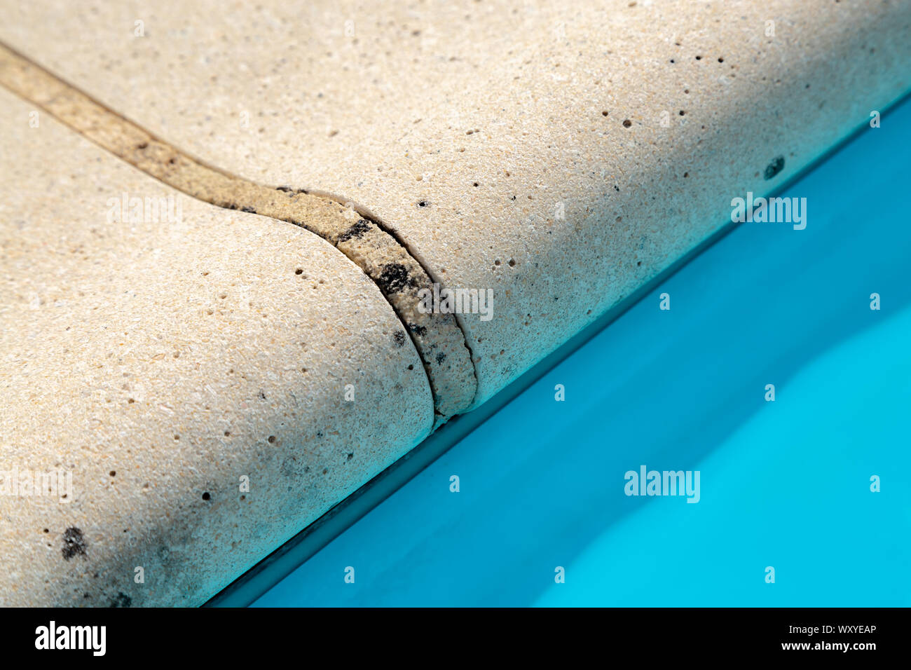 Pool stone coping hi-res stock photography and images - Alamy