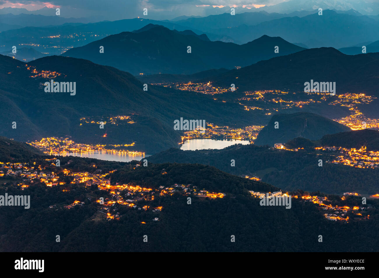 Italy switzerland border hi-res stock photography and images - Alamy