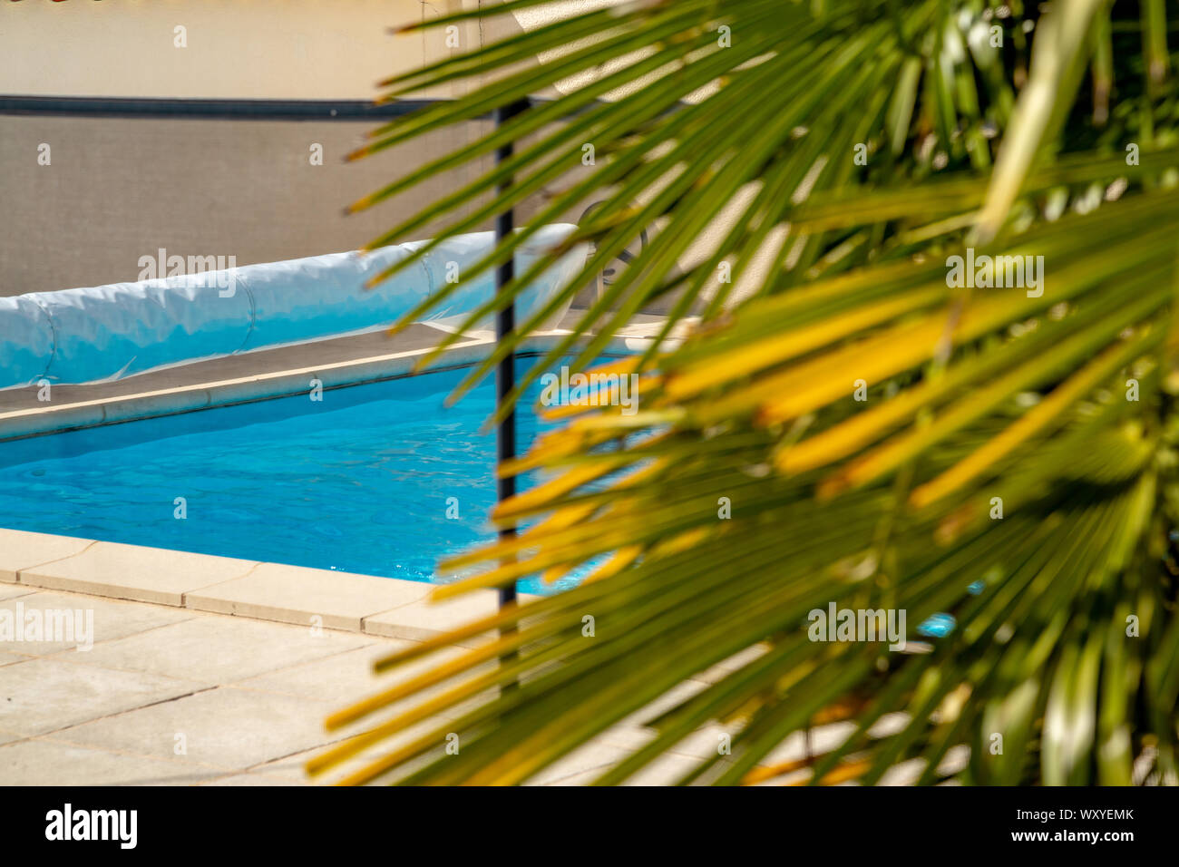 Swimming pool guard rail hi-res stock photography and images - Alamy