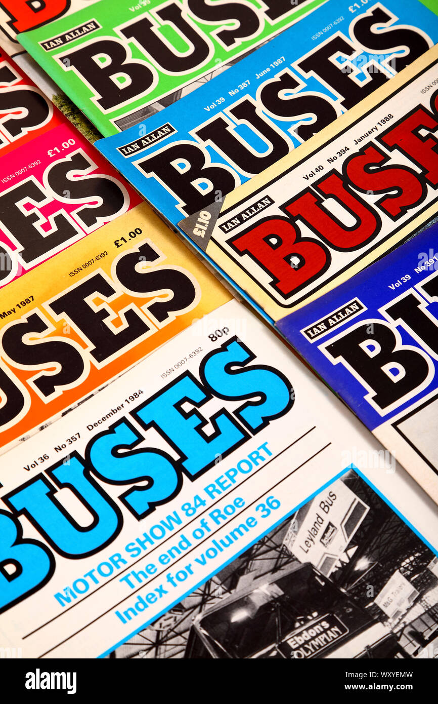 Buses magazines hi-res stock photography and images - Alamy
