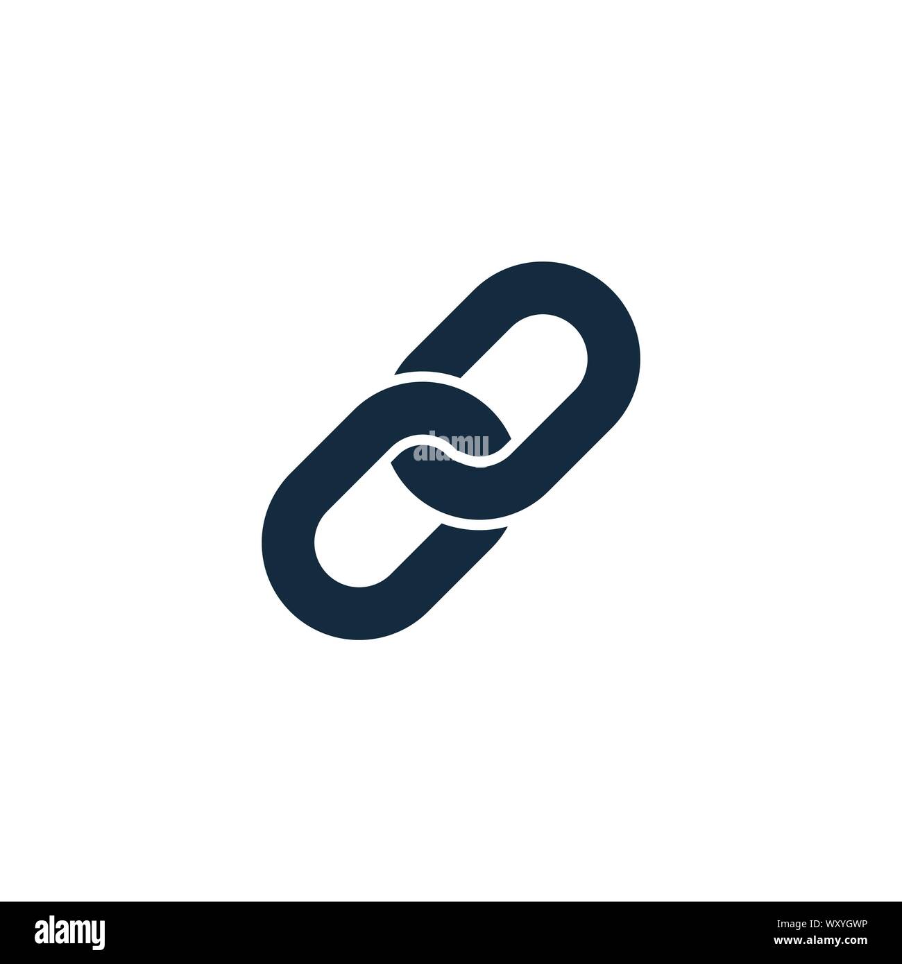 Chain icon. Simple element illustration. Chain symbol design template ...